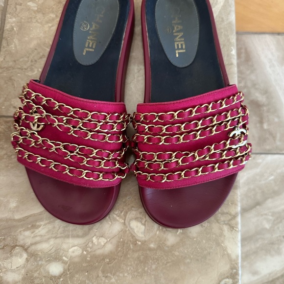 CHANEL | Shoes | Chanel Sandals | Poshmark